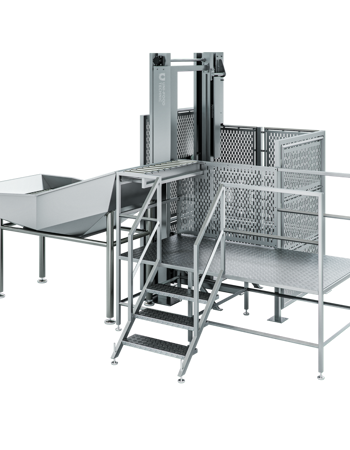 Ice doser | The automatic ice dosing into fish boxes